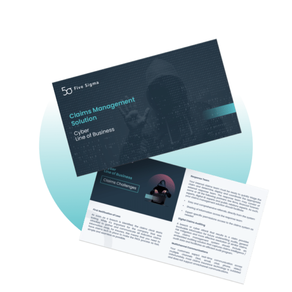 Cyber Claims Management & Claims Handling Solution | Five Sigma