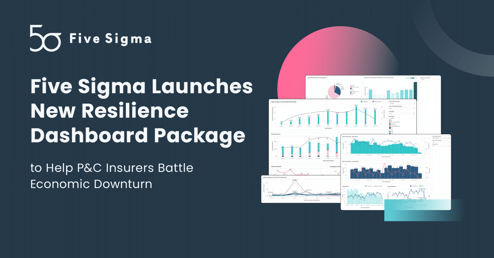 Five Sigma Launches New Resilience Dashboard Package to Help P&C Insurers Battle Economic ...